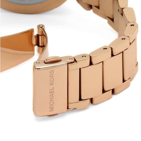 Michael Kors | Accessories | Michael Kors Parker Mk549 Rose Gold Watch ...